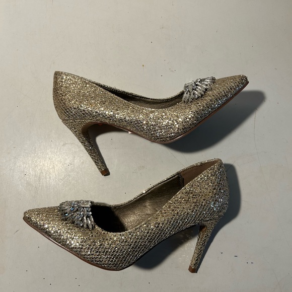 Journee Collection | Shoes | Journee Collection Silver Gold Sparkle ...